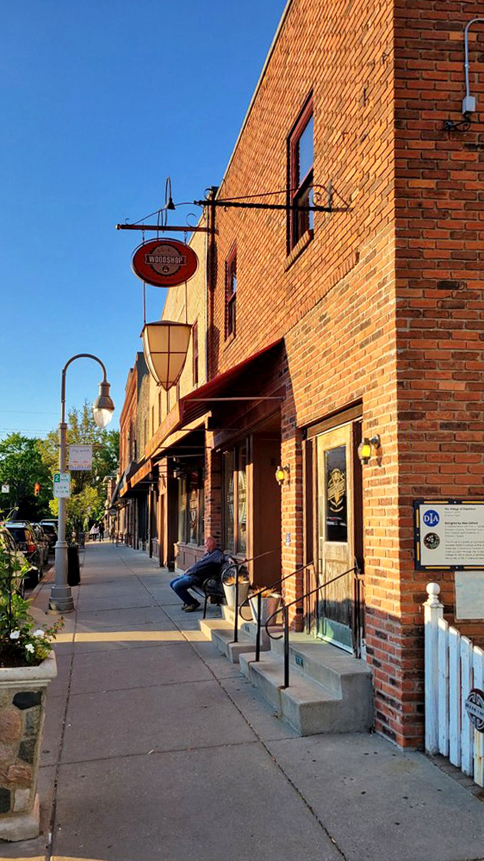 Main Street Clarkston provides the perfect small-town backdrop for your pre-meal stroll&mdash;you'll need the exercise for what's coming.