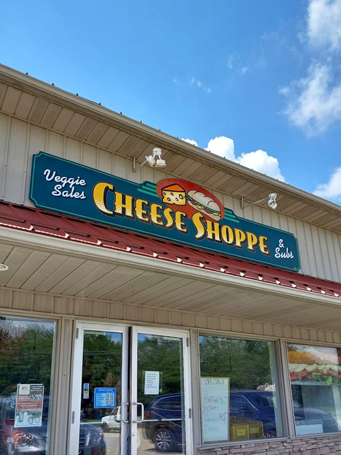 The iconic sign beckons hungry travelers like a lighthouse guiding ships to safe harbor &ndash; except this harbor is filled with delicious sandwiches.