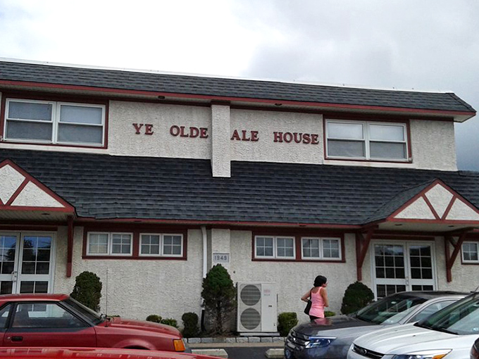 Even on cloudy days, Ye Olde Ale House stands as a beacon of comfort. That sign promises more than food&mdash;it guarantees an experience.