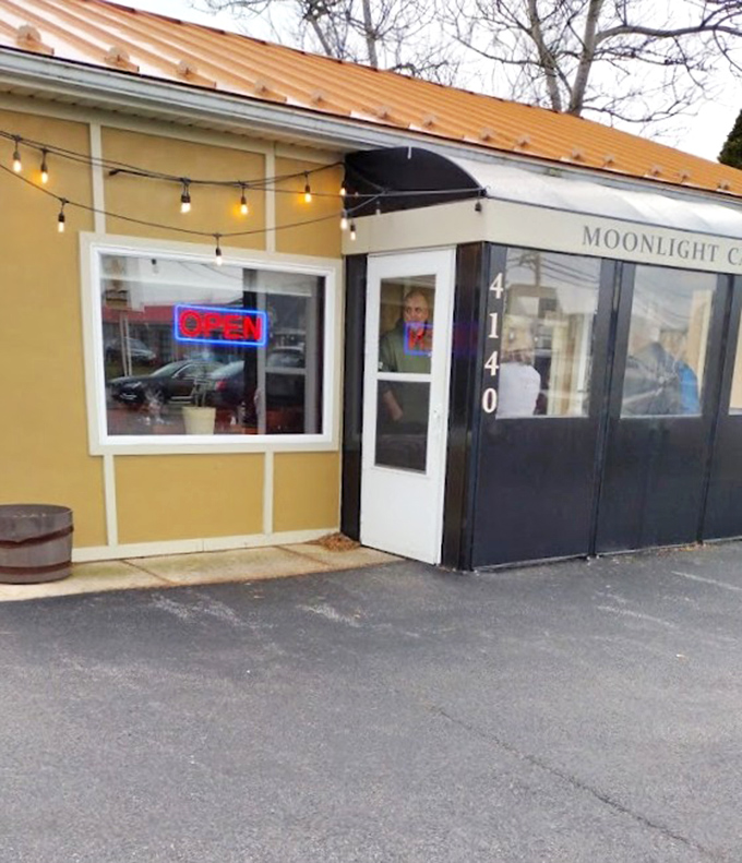 String lights, an "OPEN" sign glowing like a beacon of hope, and the promise of pasta perfection. Some might call it heaven; locals call it dinner.