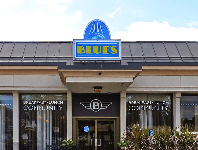 The sign that's launched a thousand road trips. Blue's Egg isn't just a restaurant name &ndash; it's a breakfast battle cry for Wisconsinites in the know.