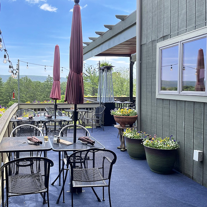 Mountain views complement exceptional cuisine, creating dining experiences that feed both body and soul.