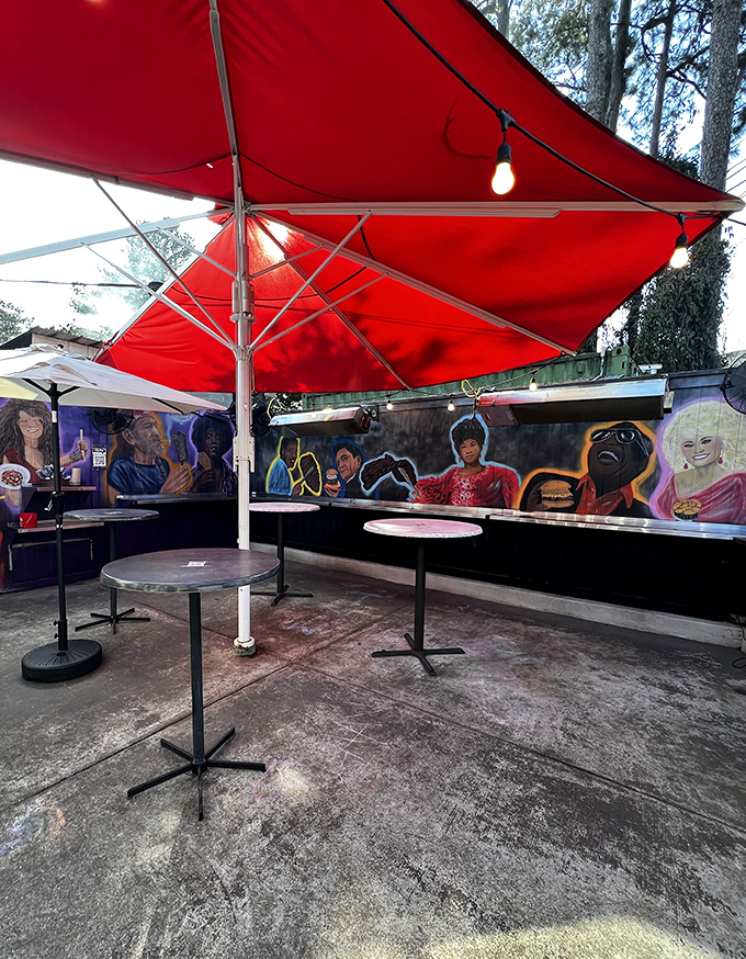 The patio &ndash; where sauce-stained fingers are a badge of honor and strangers become friends over shared BBQ revelations.