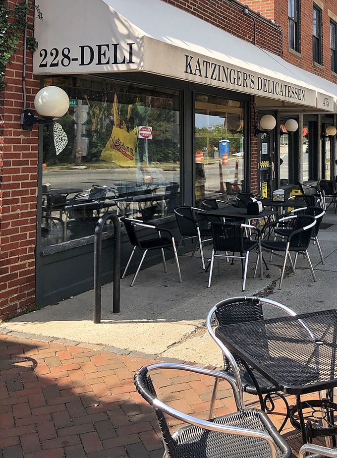 The awning proudly announces "228-DELI" &ndash; possibly the most important phone number in Columbus for the sandwich-obsessed.