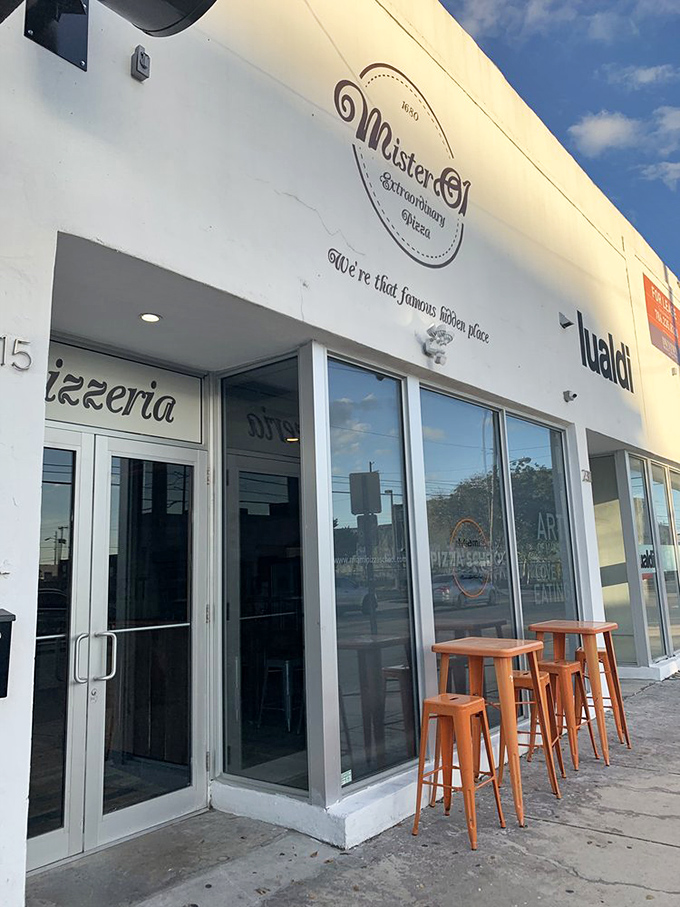 The exterior view shows Mister O1's humble facade&mdash;proof that sometimes the best culinary treasures aren't shouting for attention, they're quietly changing lives.