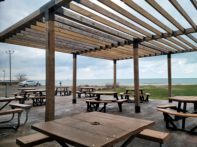Lakeside dining at its finest &ndash; where the view of Lake Erie serves as the perfect digestif after a meal of its finest offerings.
