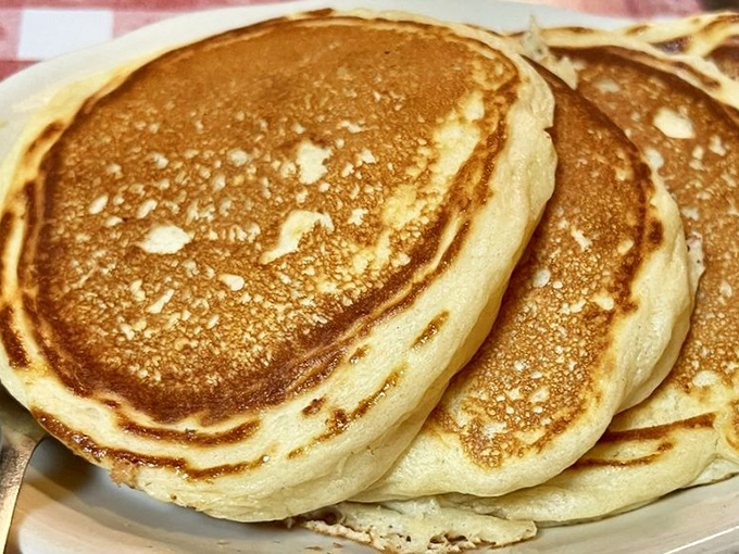 Pancakes so fluffy they practically hover above the plate&mdash;the kind that make you wonder if your homemade attempts have been pancakes at all.