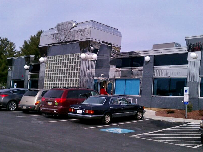 Ample parking means you won't circle the block hunting for spots like downtown vultures.