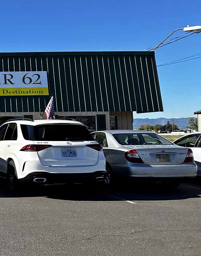 A full parking lot tells you everything you need to know&mdash;locals vote with their vehicles, and the election isn't even close.