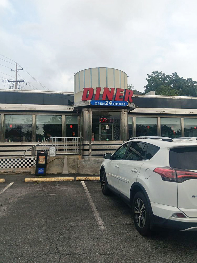 Even on cloudy days, the Downingtown Diner stands ready&mdash;a silver lining you can actually walk into and order breakfast from.