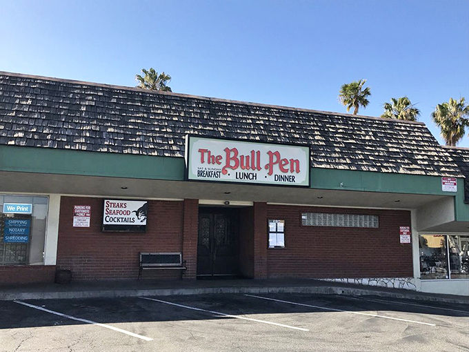 The Bull Pen's welcoming entrance promises what every great meal should: a temporary escape from the ordinary into something extraordinary.