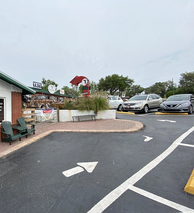Even the parking lot tells a story&mdash;this place is popular enough to warrant clear directions, yet still feels like your own delicious discovery.
