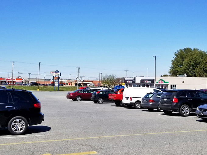 The packed parking lot tells the real story. Like a great neighborhood restaurant, the locals know exactly where the good stuff is.