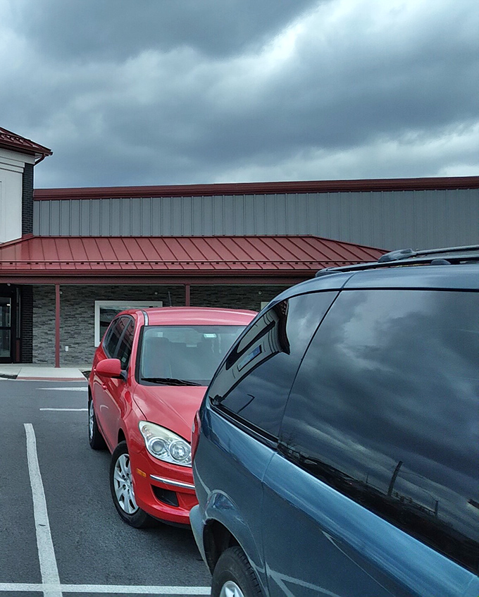Even the parking lot feels welcoming, with plenty of space to load up your vehicle with the day's incredible finds from ReUzit on State.