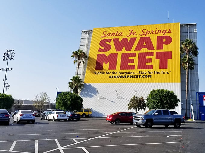 "Come for the bargains... Stay for the fun." The iconic yellow sign welcomes treasure hunters to this Southern California institution.