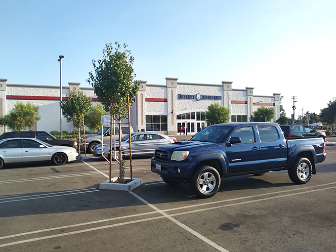 A spacious parking lot awaits&mdash;because you'll need somewhere to load all those incredible finds you never knew you needed.