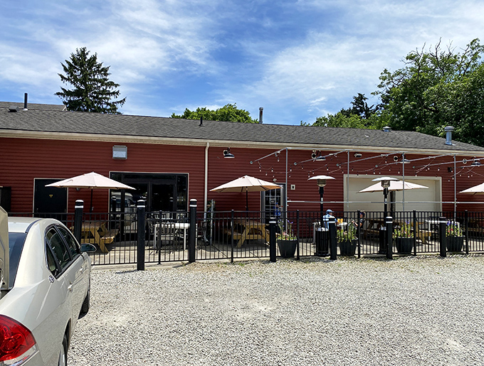 The outdoor patio &ndash; where fresh air, sunshine, and barbecue combine to create what scientists call "the perfect afternoon."