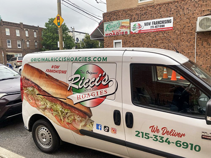 The delivery van spreads the gospel of great hoagies throughout Philadelphia&mdash;a mobile ambassador of Italian sandwich diplomacy.