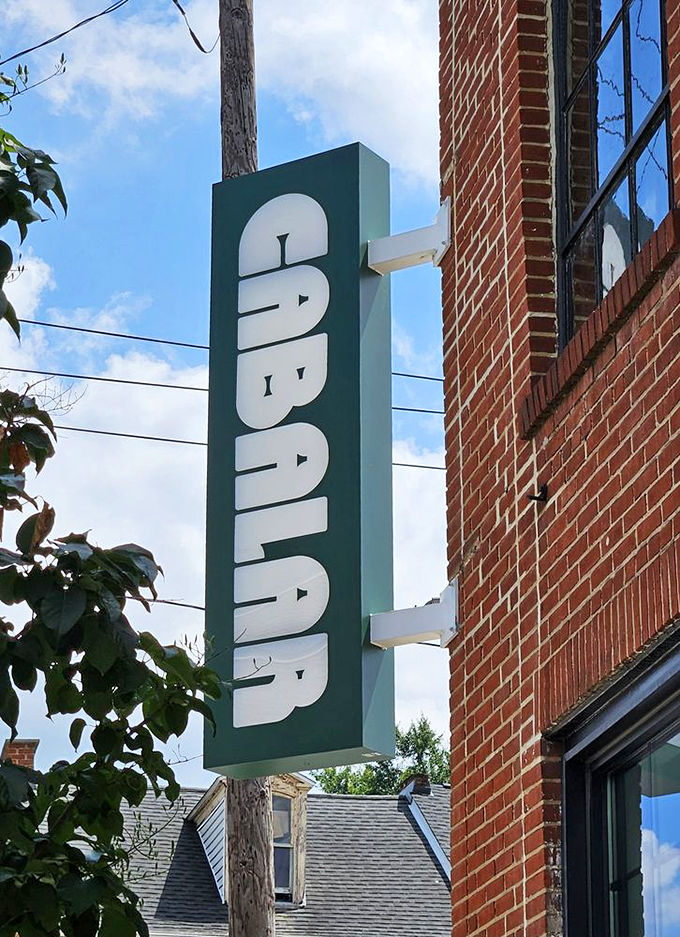 The vertical Cabalar sign stands as a beacon to meat lovers everywhere. Follow it like carnivorous pilgrims to the promised land.