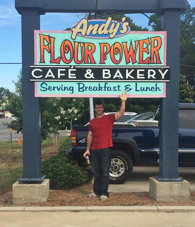 The iconic sign that's guided hungry travelers and locals alike to breakfast bliss. It's not just a sign &ndash; it's a promise of deliciousness.