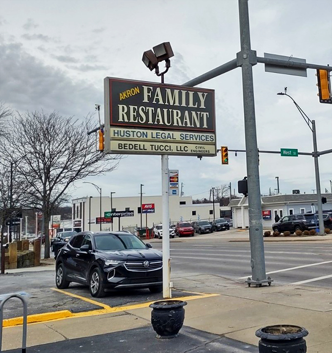 The roadside sign stands as a beacon for hungry travelers and locals alike&mdash;a landmark that's guided countless empty stomachs to satisfaction.