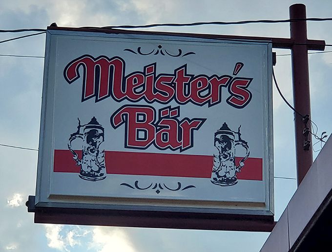 The classic sign with its beer steins tells you everything you need to know &ndash; this place honors tradition while serving up good times.