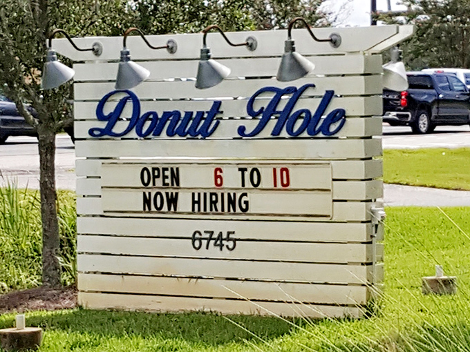 The sign tells you they're open 6 to 10, but your stomach will remind you long before your alarm does.