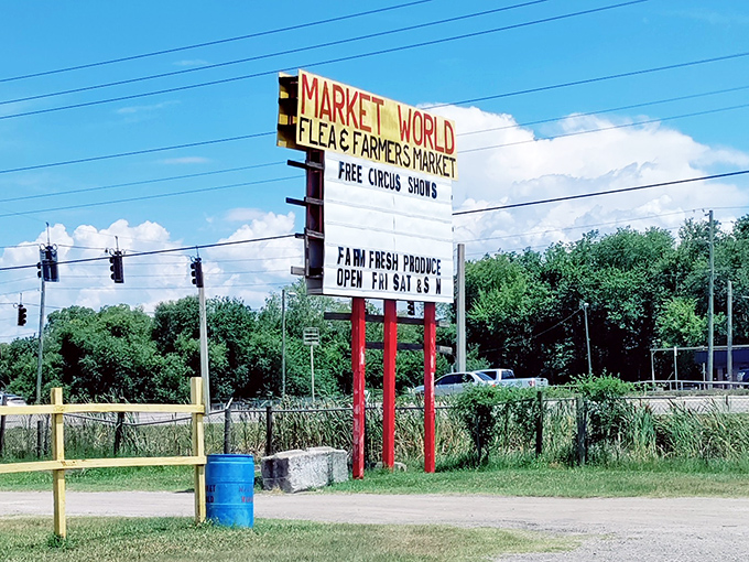 The beacon of bargain hunters everywhere. This sign has guided generations of Floridians to weekend adventures and unexpected treasures.