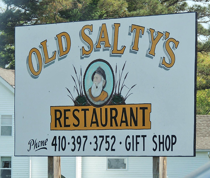 The sign that's guided hungry travelers for years. Like a lighthouse for those navigating the waters of culinary decision-making.