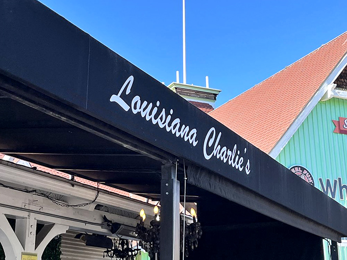 The sign says it all&mdash;Louisiana Charlie's, where Cajun dreams come true and diet plans go to die a delicious, worthwhile death.