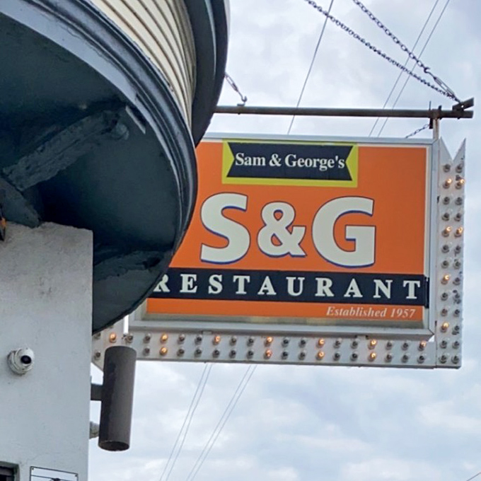 "Sam & George's"&mdash;now the full name makes sense. Established 1957, which explains why they've had plenty of time to perfect those skillets.