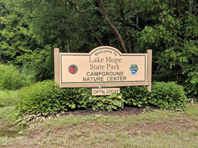 That welcoming sign promises adventures that most Ohioans never knew existed in their backyard.