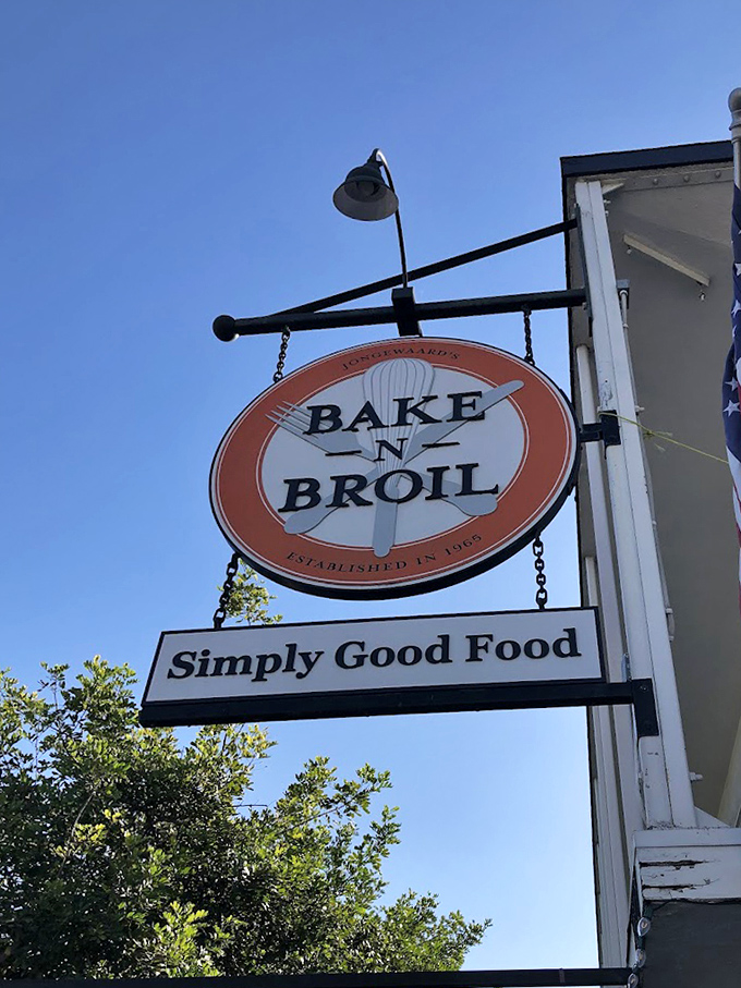 The sign that's guided hungry pilgrims to this temple of comfort food through decades of culinary trends and fads.