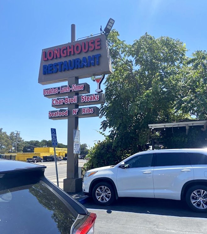 Signage that promises exactly what awaits inside: straightforward, delicious food without pretense or gimmicks.