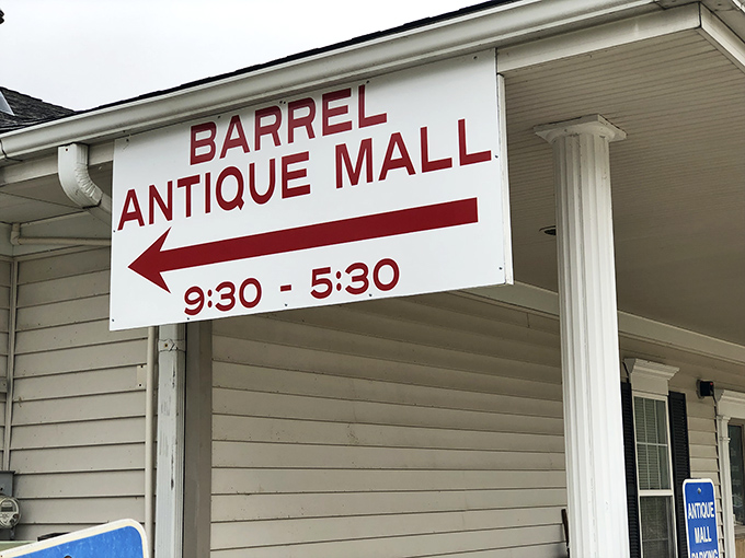 The sign says 9:30-5, but time works differently inside. You'll swear you've been browsing for minutes when hours have passed.