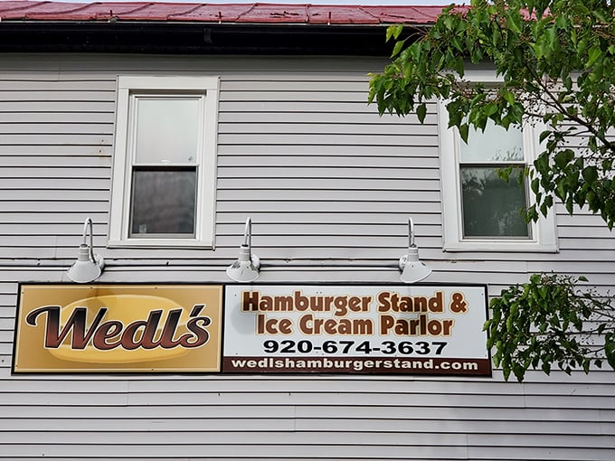 The sign says it all&mdash;Wedl's isn't trying to be anything but what it is: a fantastic hamburger stand and ice cream parlor worth driving for.