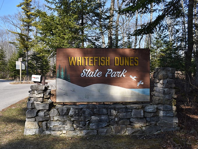 The gateway to wonder. This classic park entrance sign promises adventures that Instagram filters simply can't improve upon.