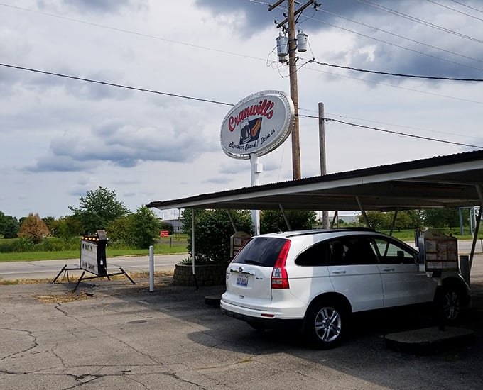 That oval sign has guided hungry travelers for generations. Like a North Star for those navigating by their appetites rather than GPS.