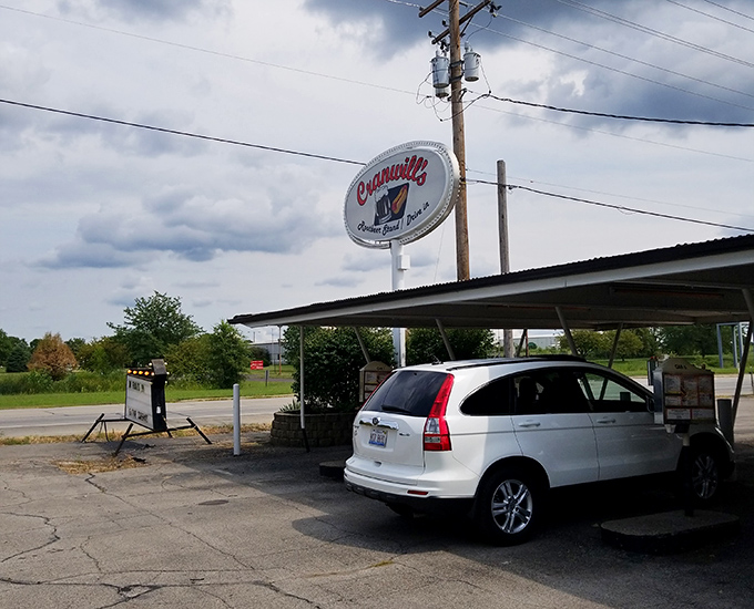 That oval sign has guided hungry travelers for generations. Like a North Star for those navigating by their appetites rather than GPS.