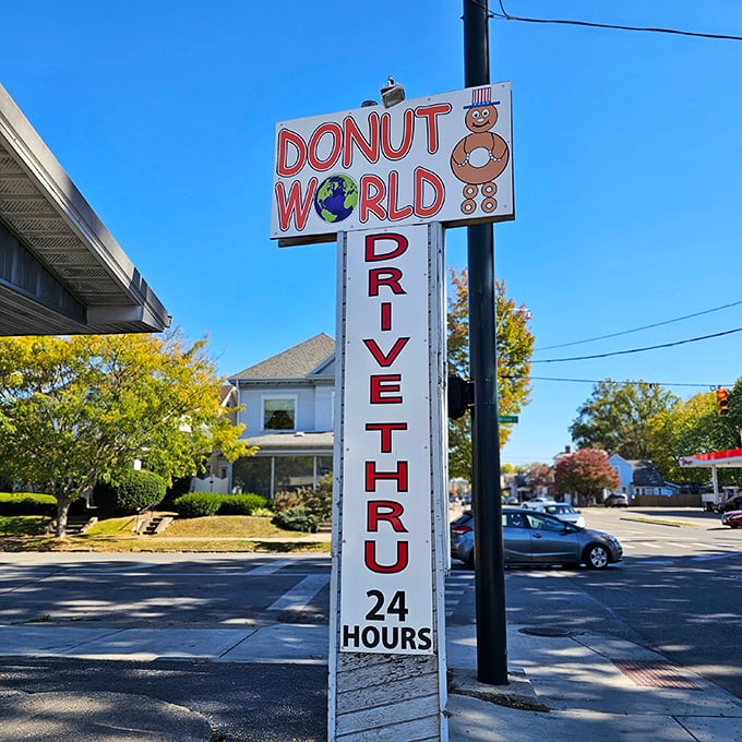 Simple signage for an extraordinary experience &ndash; sometimes the best places don't need fancy advertising.