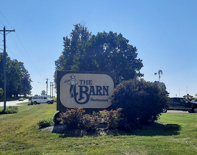 The roadside sign promises what lies ahead&mdash;a meal worth remembering and a place that feels like coming home.