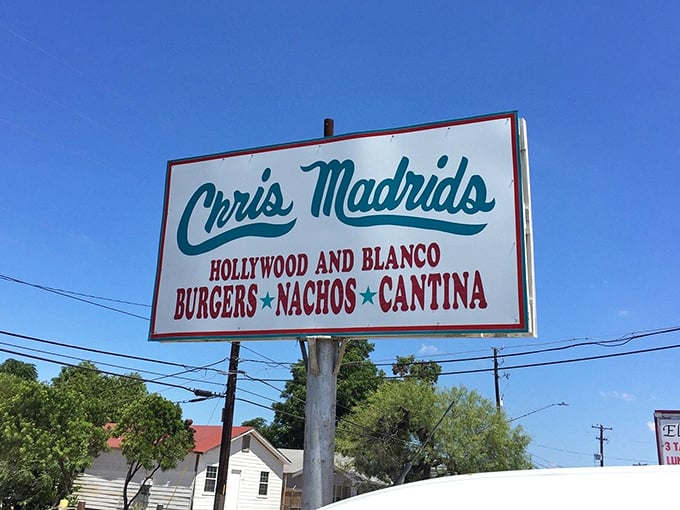 The sign that's guided hungry Texans for generations &ndash; a beacon of burger hope on the corner of Hollywood and Blanco.