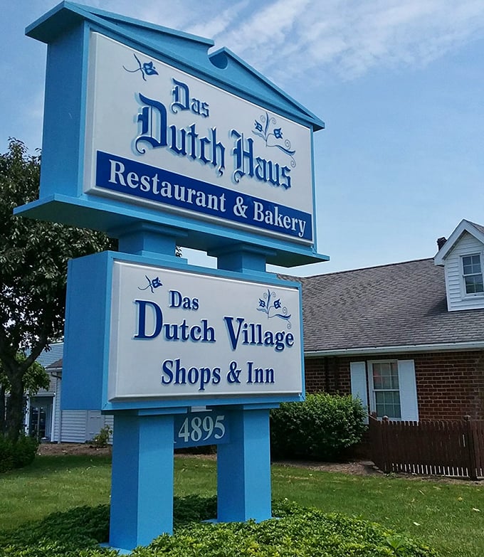 Signage as straightforward and honest as the exceptional food waiting inside these welcoming walls.