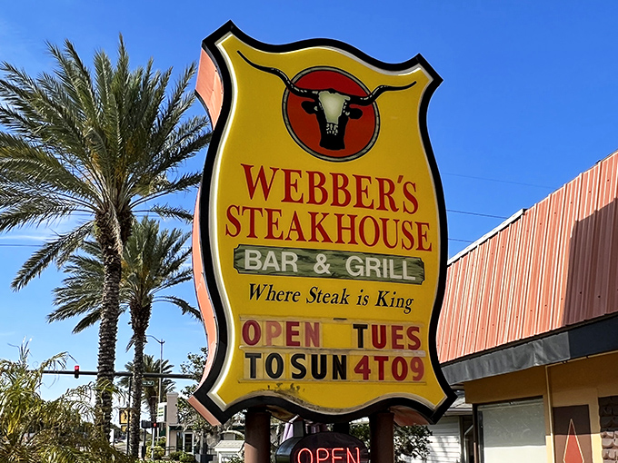 The sign that started a thousand cravings &ndash; simple, straightforward, and hiding absolute culinary magic inside.