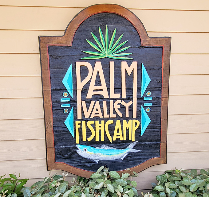 That iconic sign promises exactly what awaits inside &ndash; unpretentious seafood excellence that keeps people coming back for years.