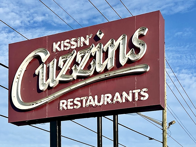 That vintage-style sign has guided hungry travelers to breakfast nirvana for generations&mdash;a St. Petersburg landmark that promises satisfaction ahead.