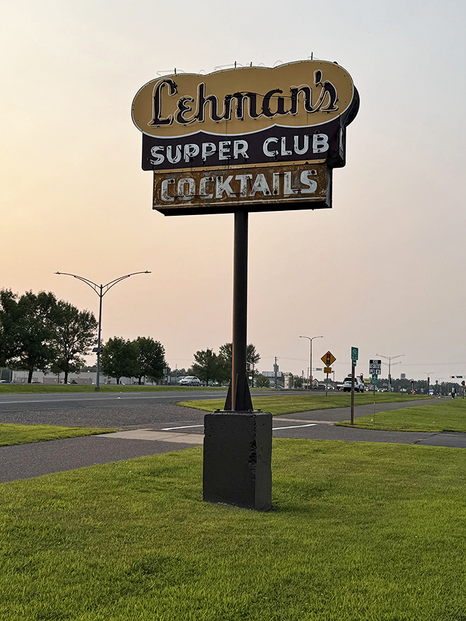 The iconic sign stands tall against the sky &ndash; a landmark that's guided hungry travelers to beef paradise since the Roosevelt administration.