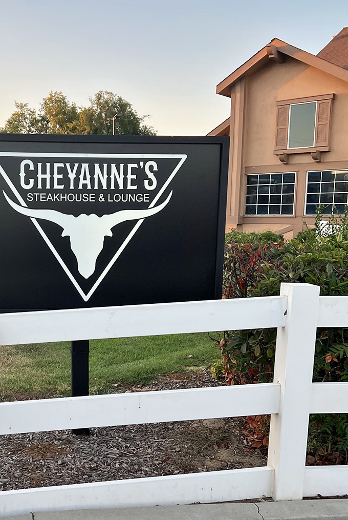 The sign says it all&mdash;simple, confident, and promising exactly what you came for: a steakhouse experience worth remembering.