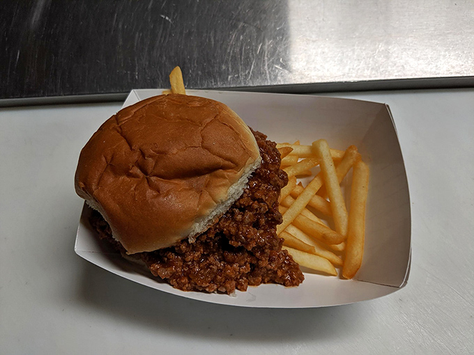 The Sloppy Joe&mdash;childhood memories on a bun. This messy masterpiece proves that sometimes the simplest foods create the most enduring pleasures.