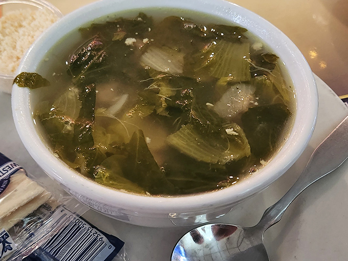 This isn't fancy soup&mdash;it's the kind that reminds you of sick days home from school when someone who loved you made everything better.